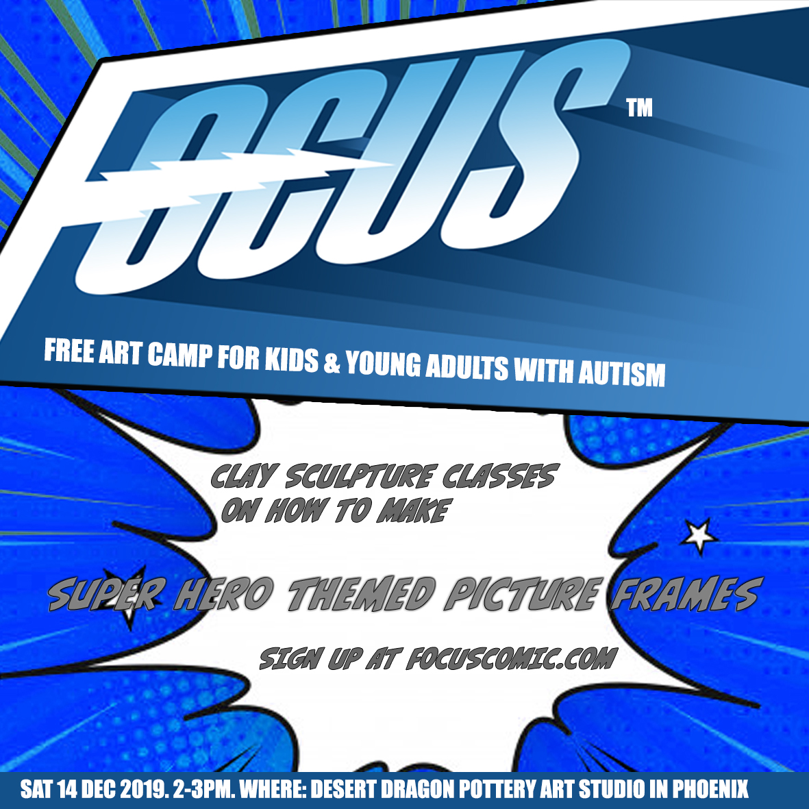 Focus Comic – An Autistic Super Hero Arrives