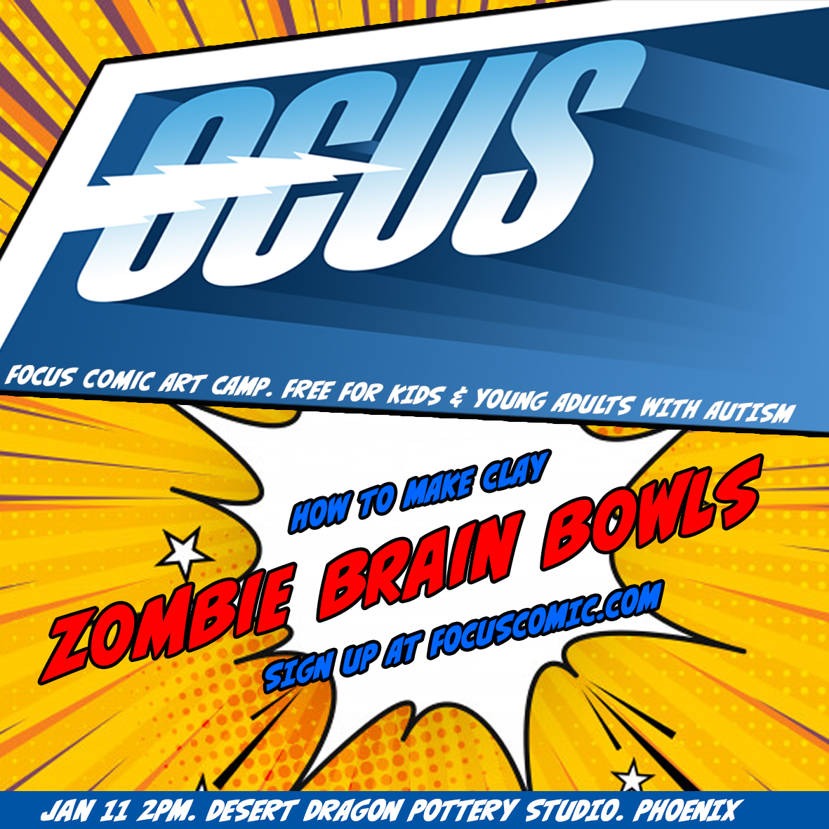 Focus Comic – An Autistic Super Hero Arrives