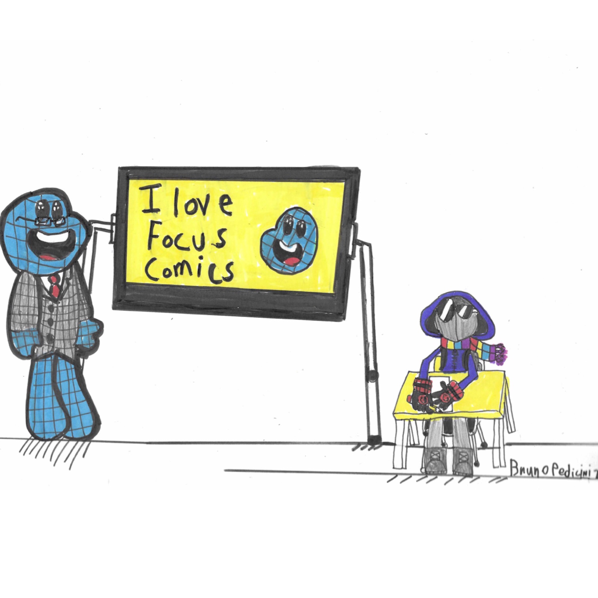 Focus Comic – An Autistic Super Hero Arrives